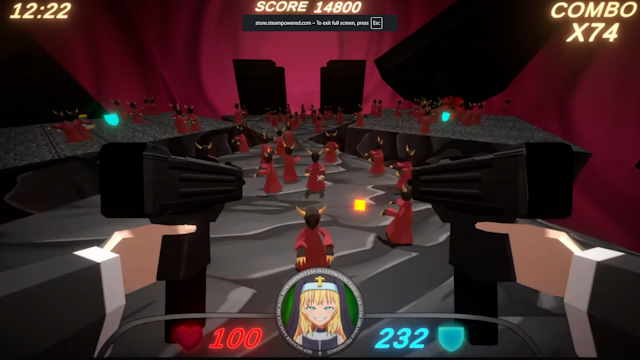 Guns and Nuns: Storming Hell – Beta Demo | Alpha Beta Gamer